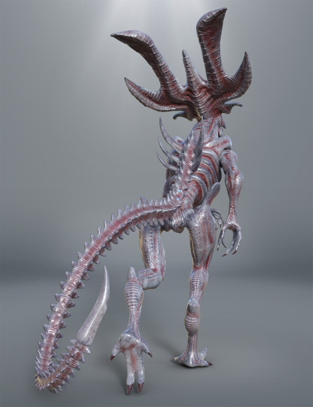 albino alien 3D Render | RenderHub Gallery