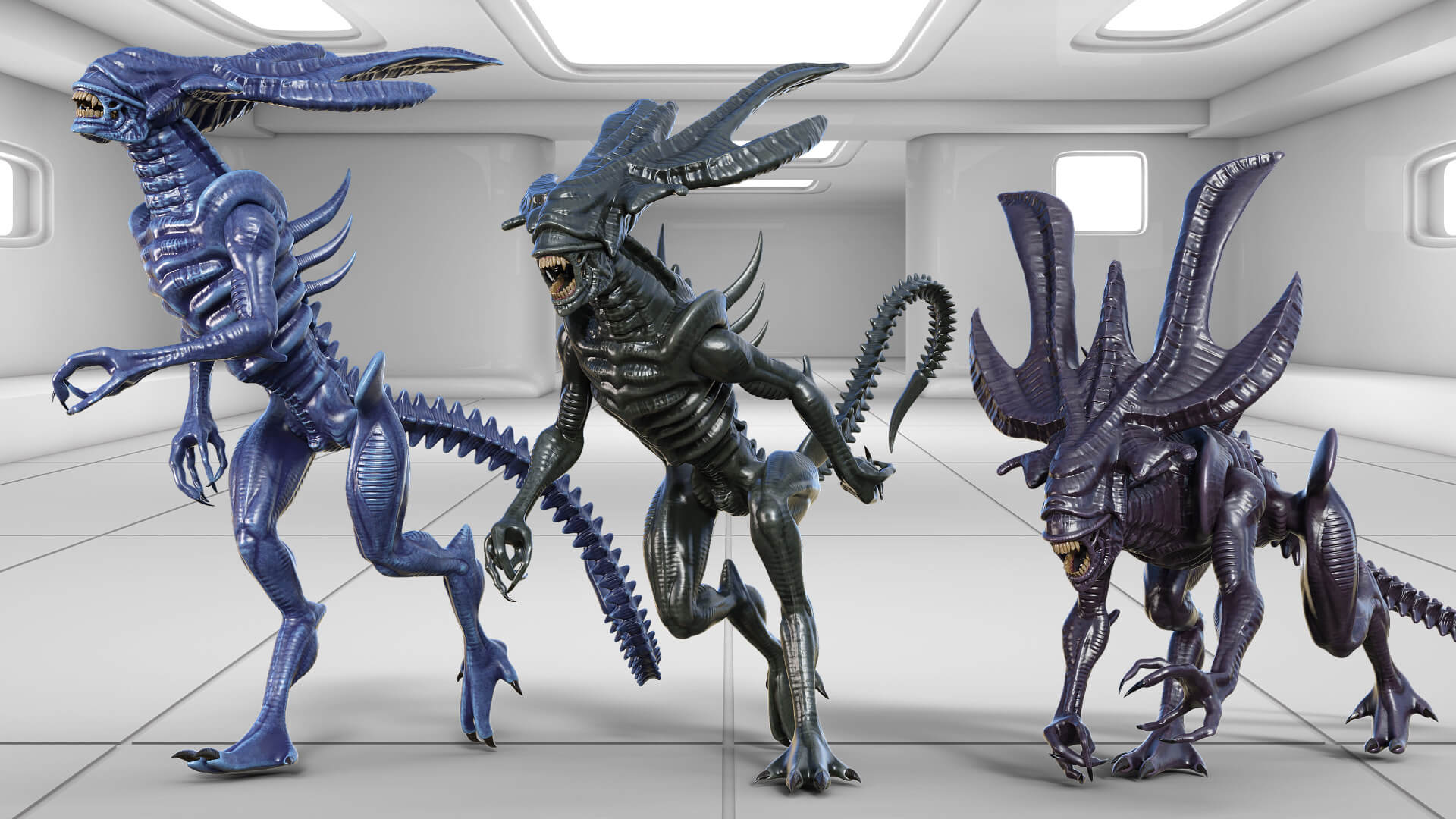 Midnight Alien Demon King Textures - Daz Content by midnight_stories