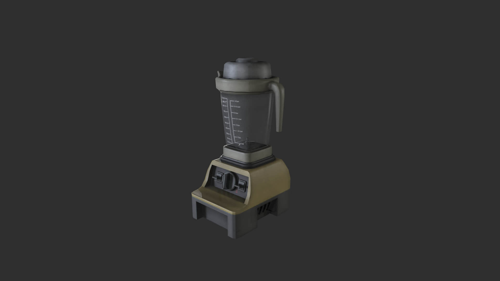 Kitchen Blender - 3D Model by MightyAlexOne