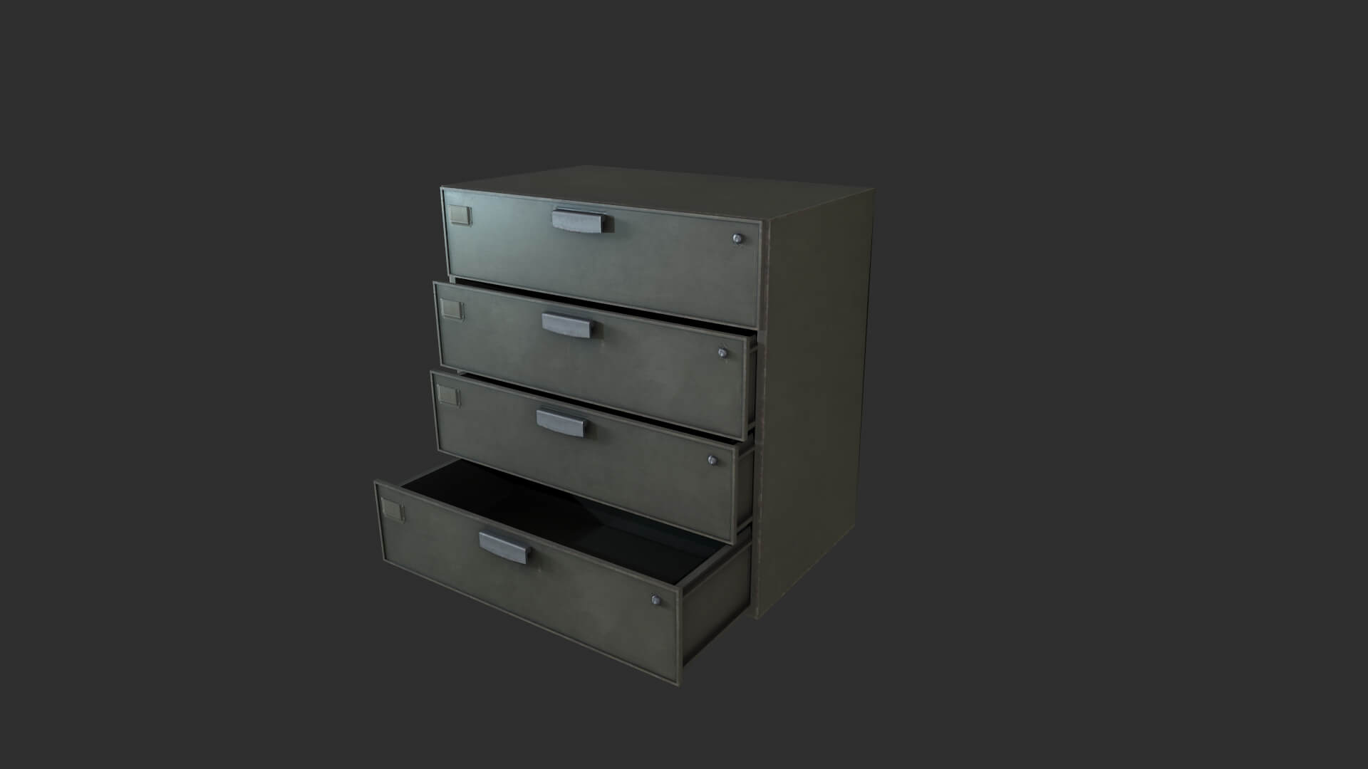 Office Cabinets - 3D Model by MightyAlexOne