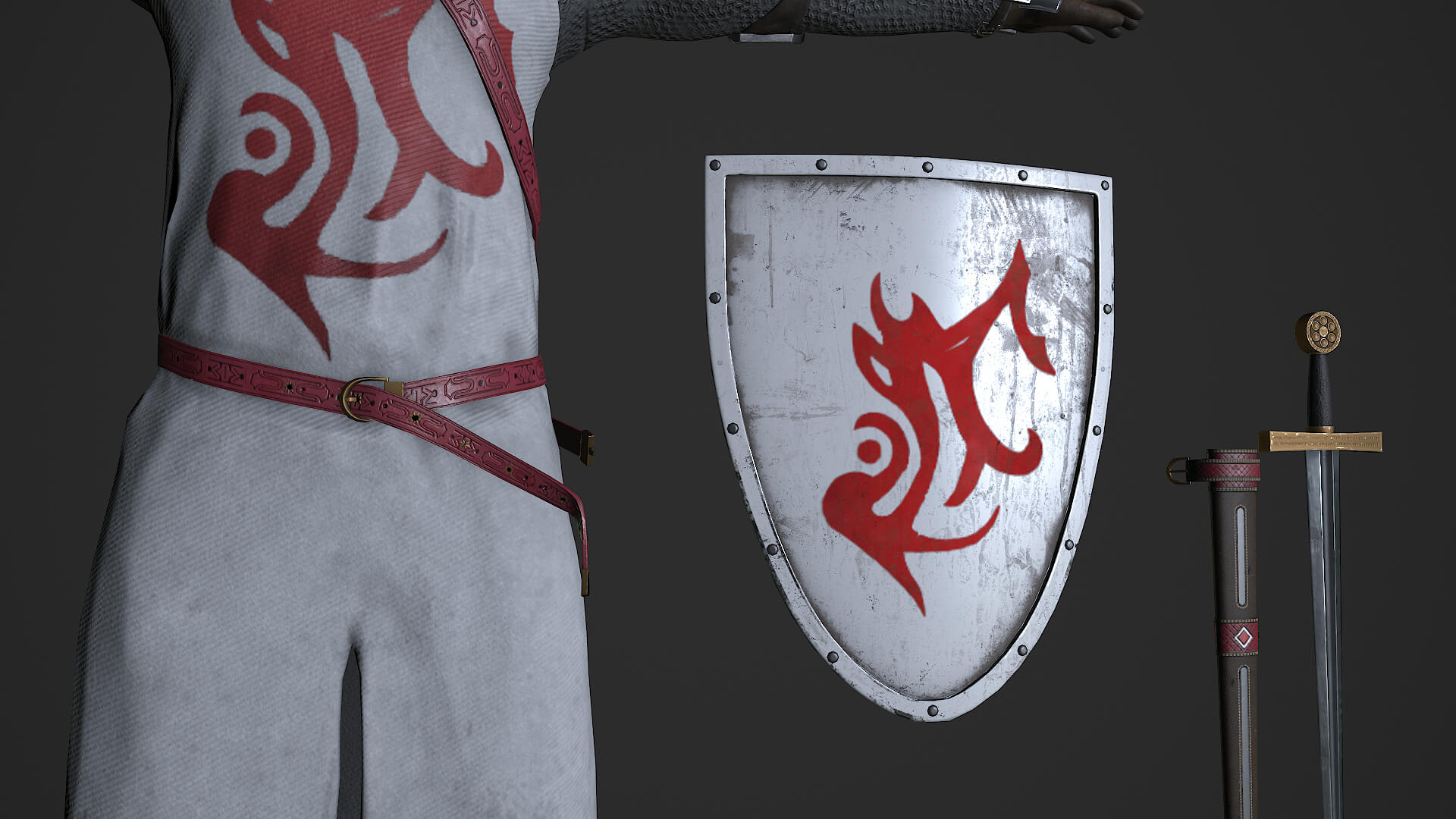 Castle Guard - 3D Model by MightyAlexOne