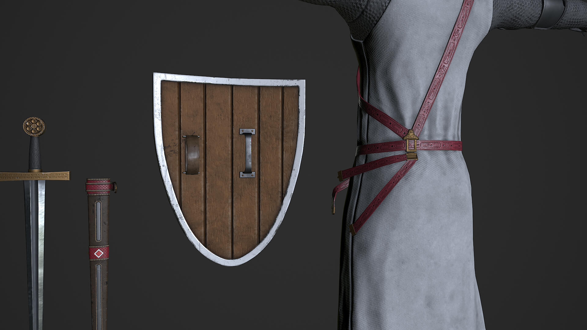 Castle Guard - 3D Model by MightyAlexOne