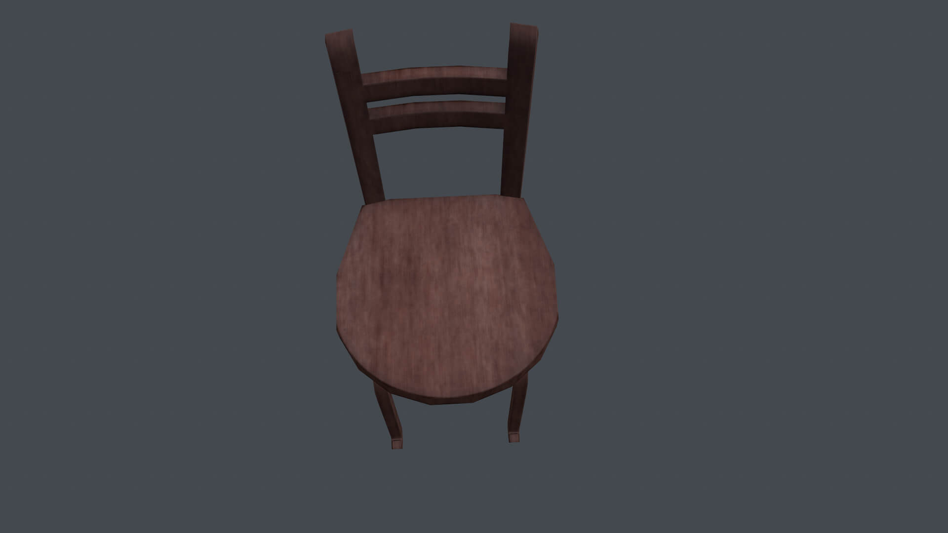 Wooden Chair Model by MightyAlexOne