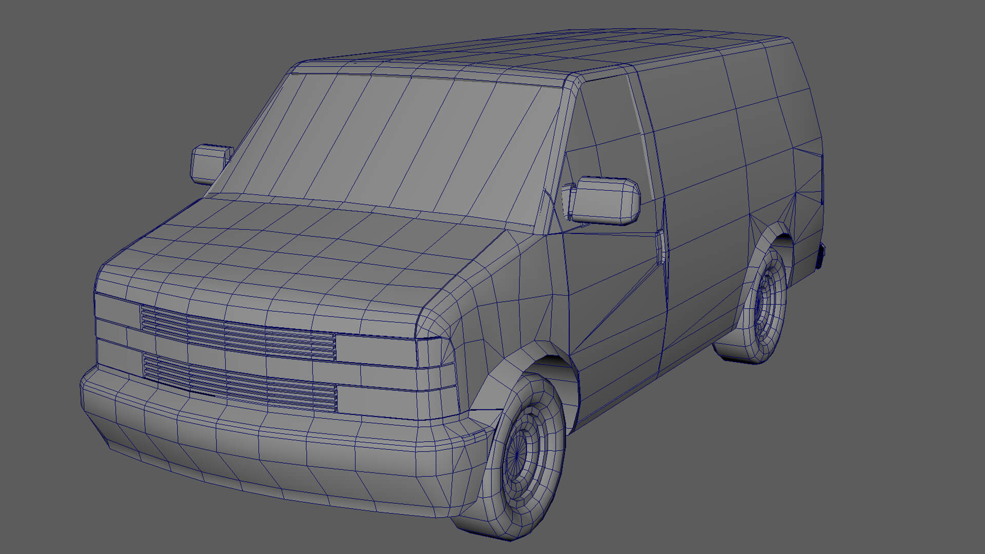 Chevrolet Astro - 3D Model by MightyAlexOne