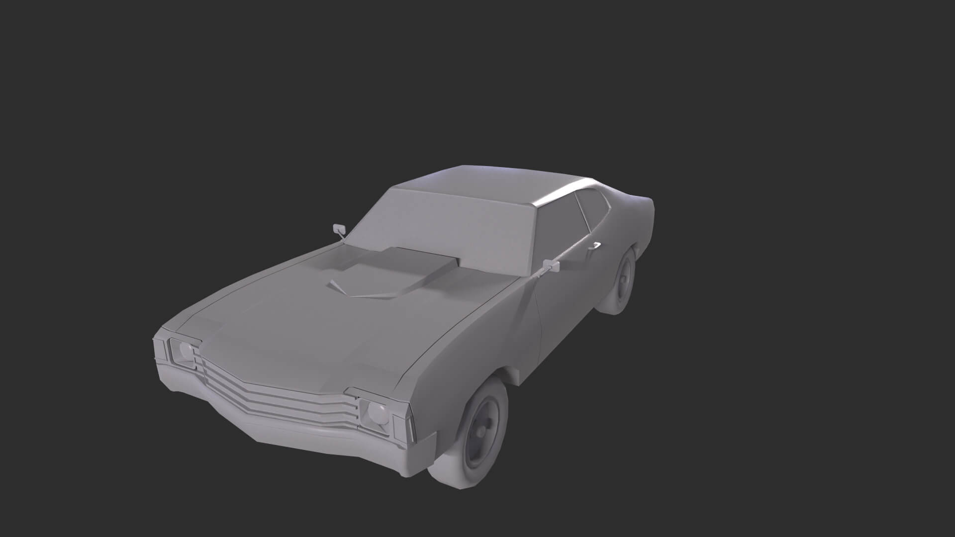 Chevrolet Impala - 3D Model by MightyAlexOne