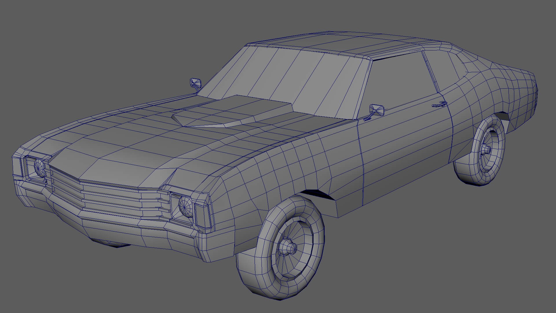 Chevrolet Impala - 3D Model by MightyAlexOne