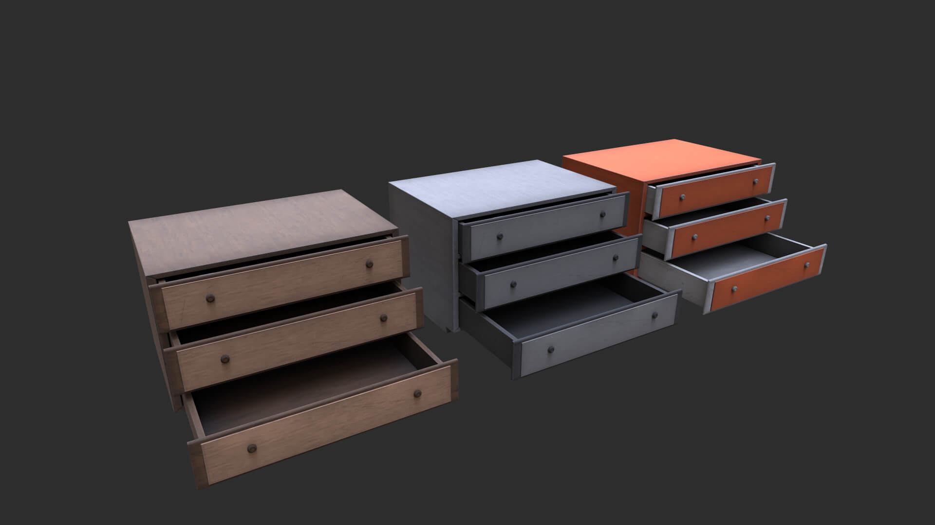 Commode Models - 3D Model by MightyAlexOne