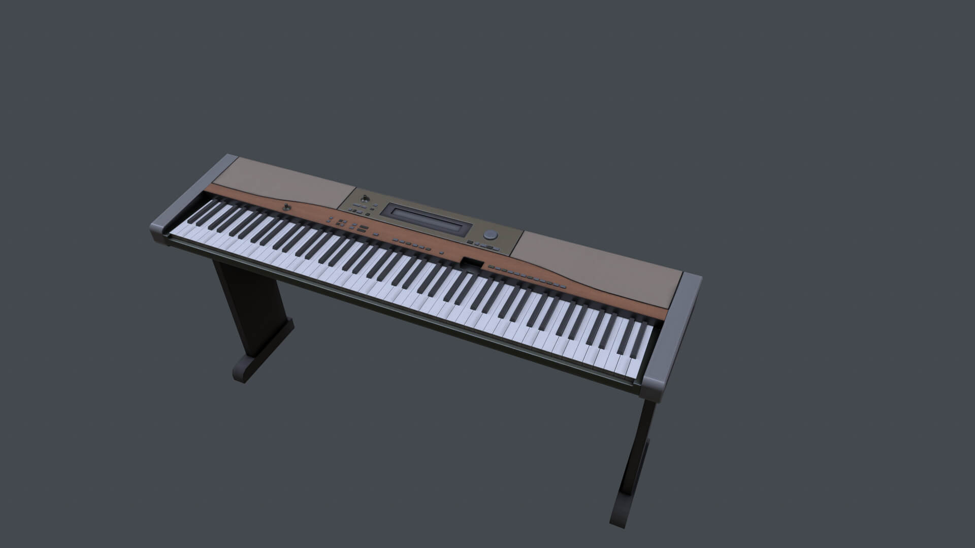 Digital Piano - 3D Model by MightyAlexOne