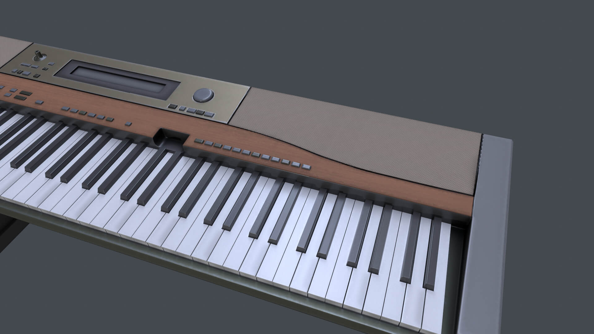 Digital Piano - 3D Model by MightyAlexOne
