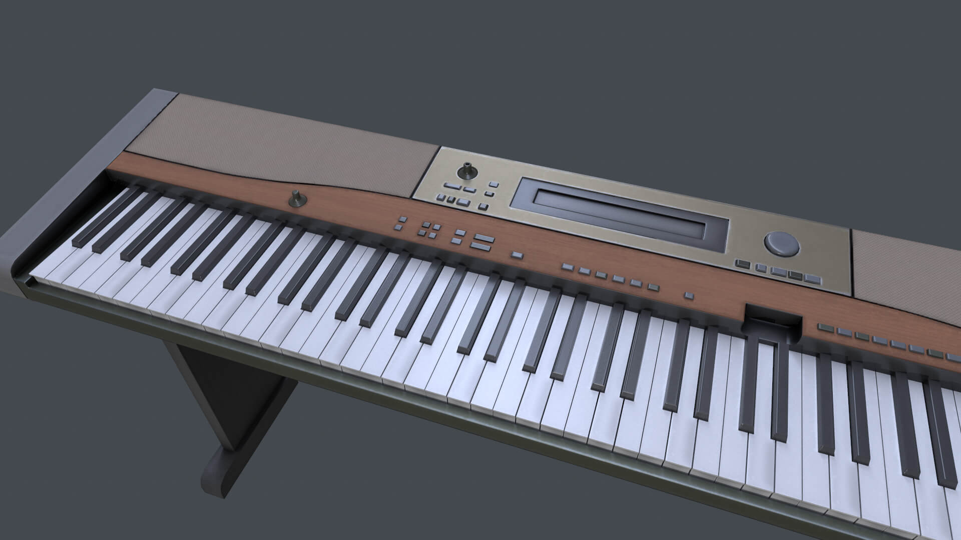 Digital Piano - 3D Model by MightyAlexOne
