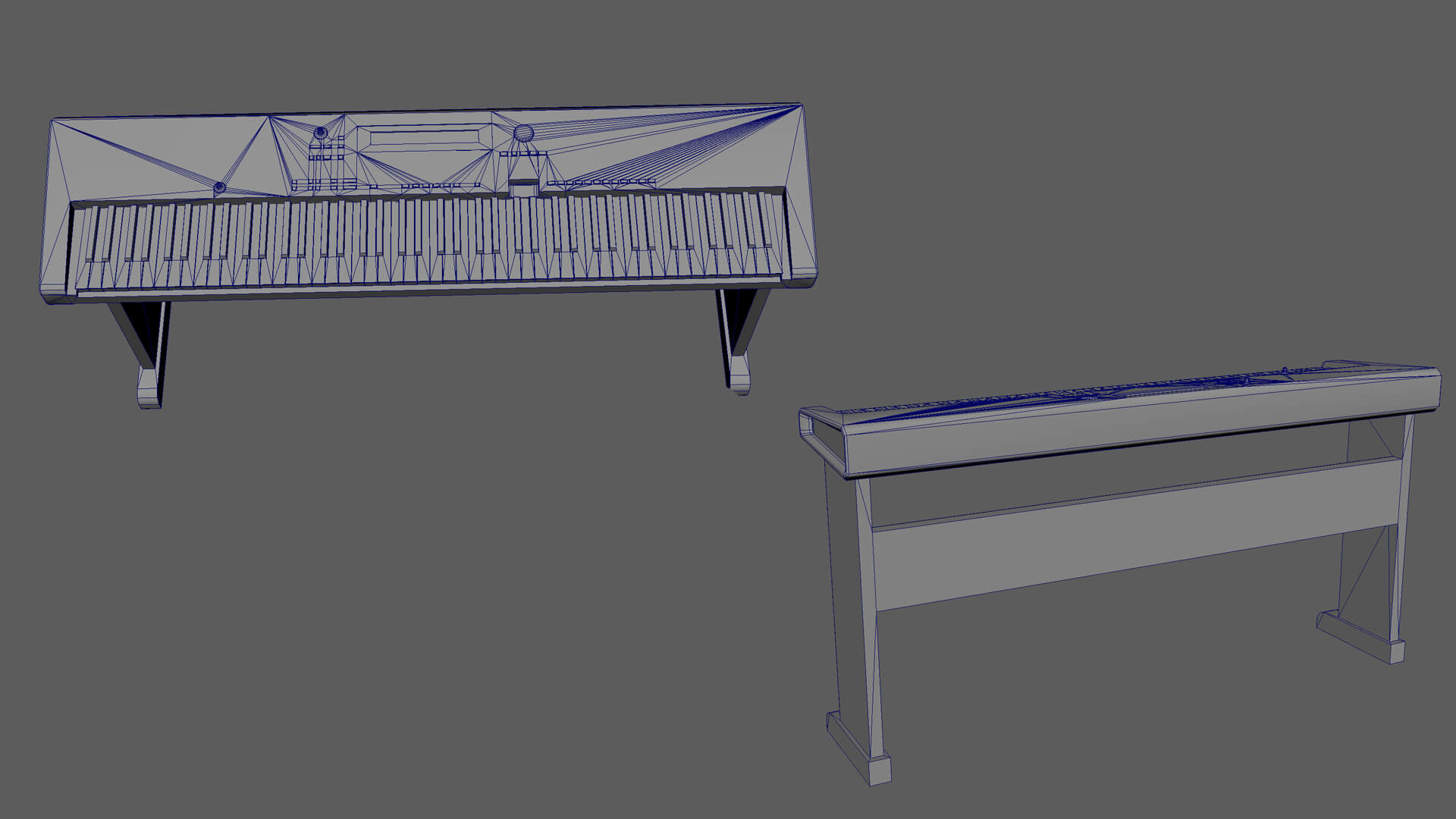 Digital Piano - 3D Model by MightyAlexOne