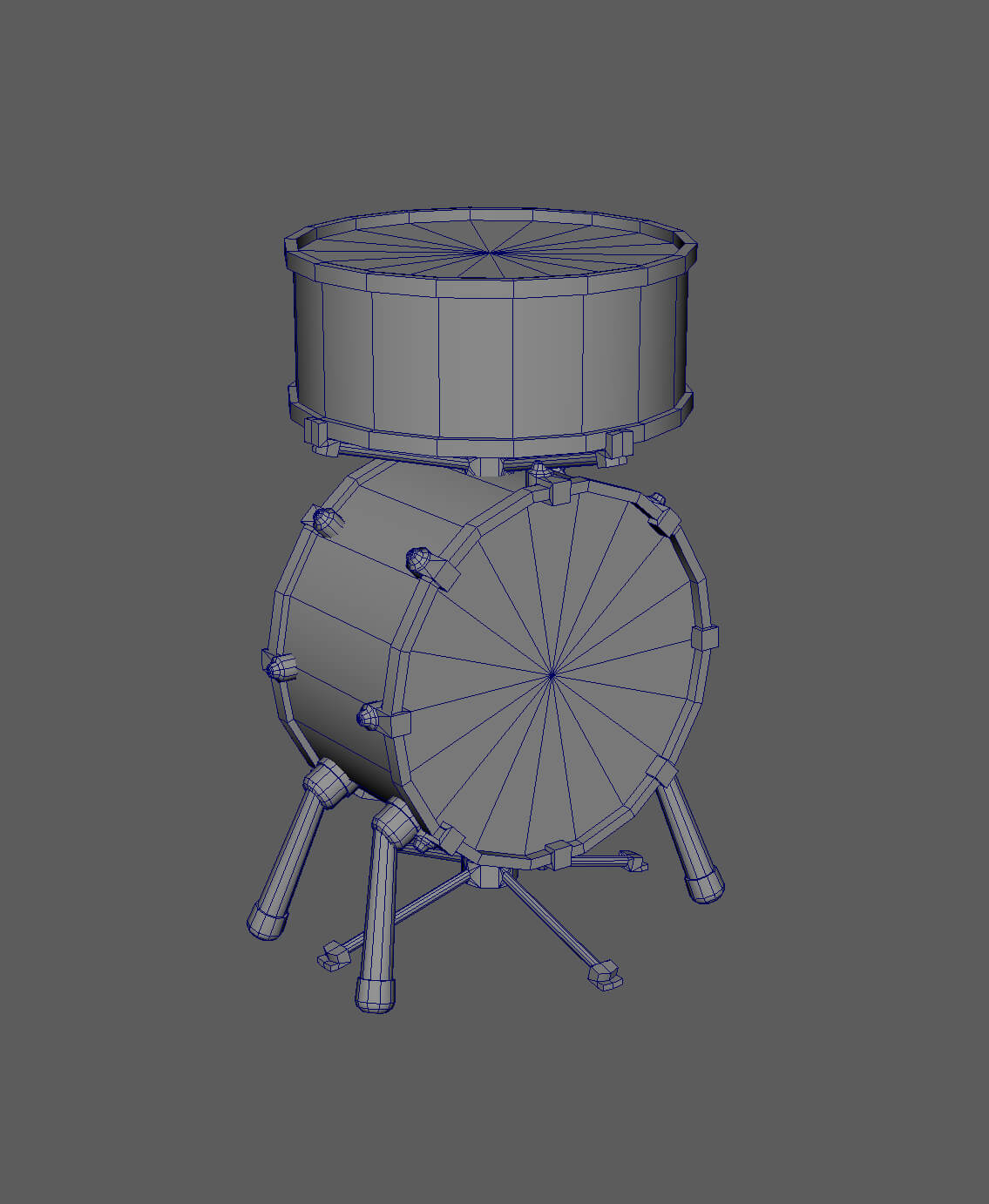 Electric Drums Model by MightyAlexOne