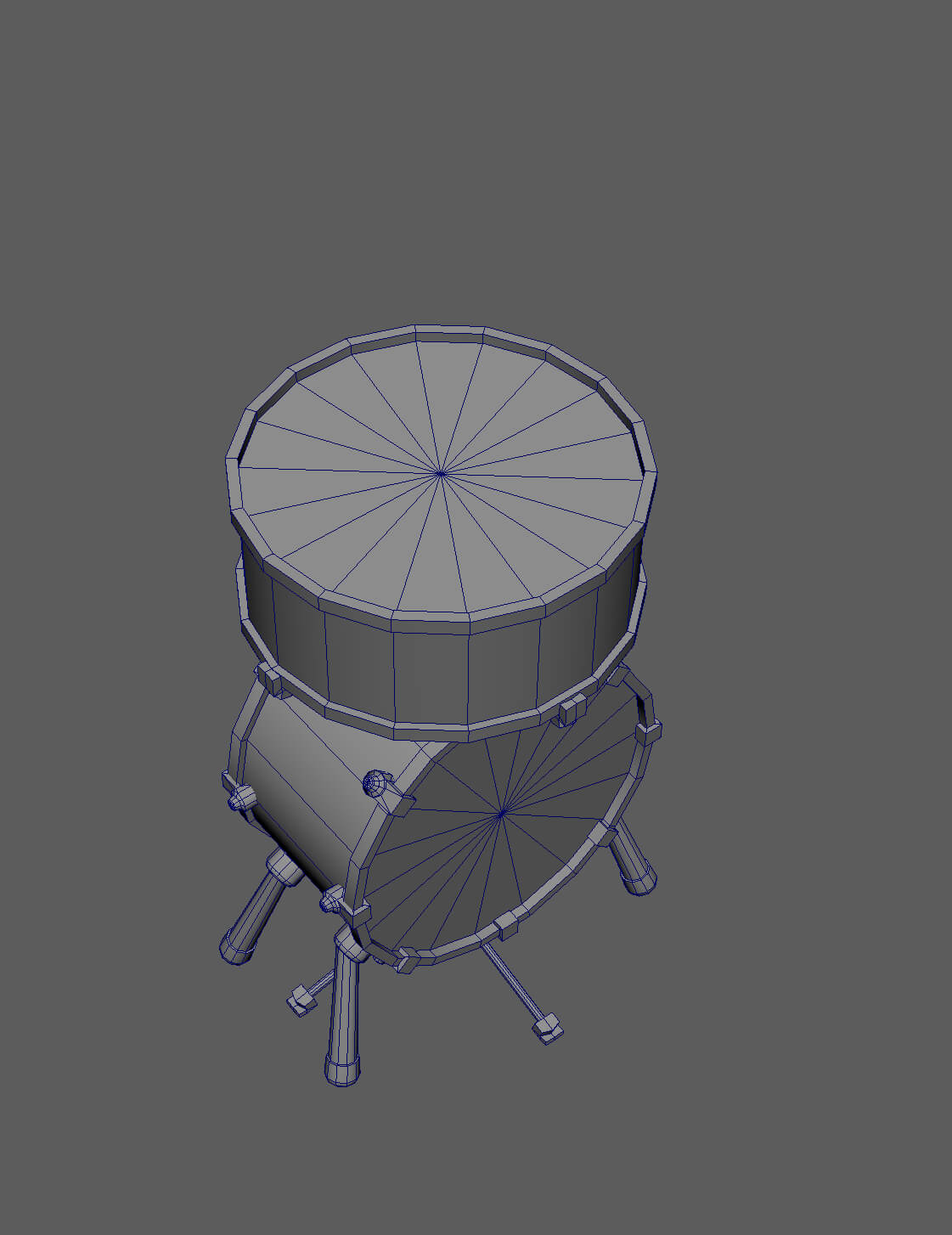 Electric Drums Model by MightyAlexOne