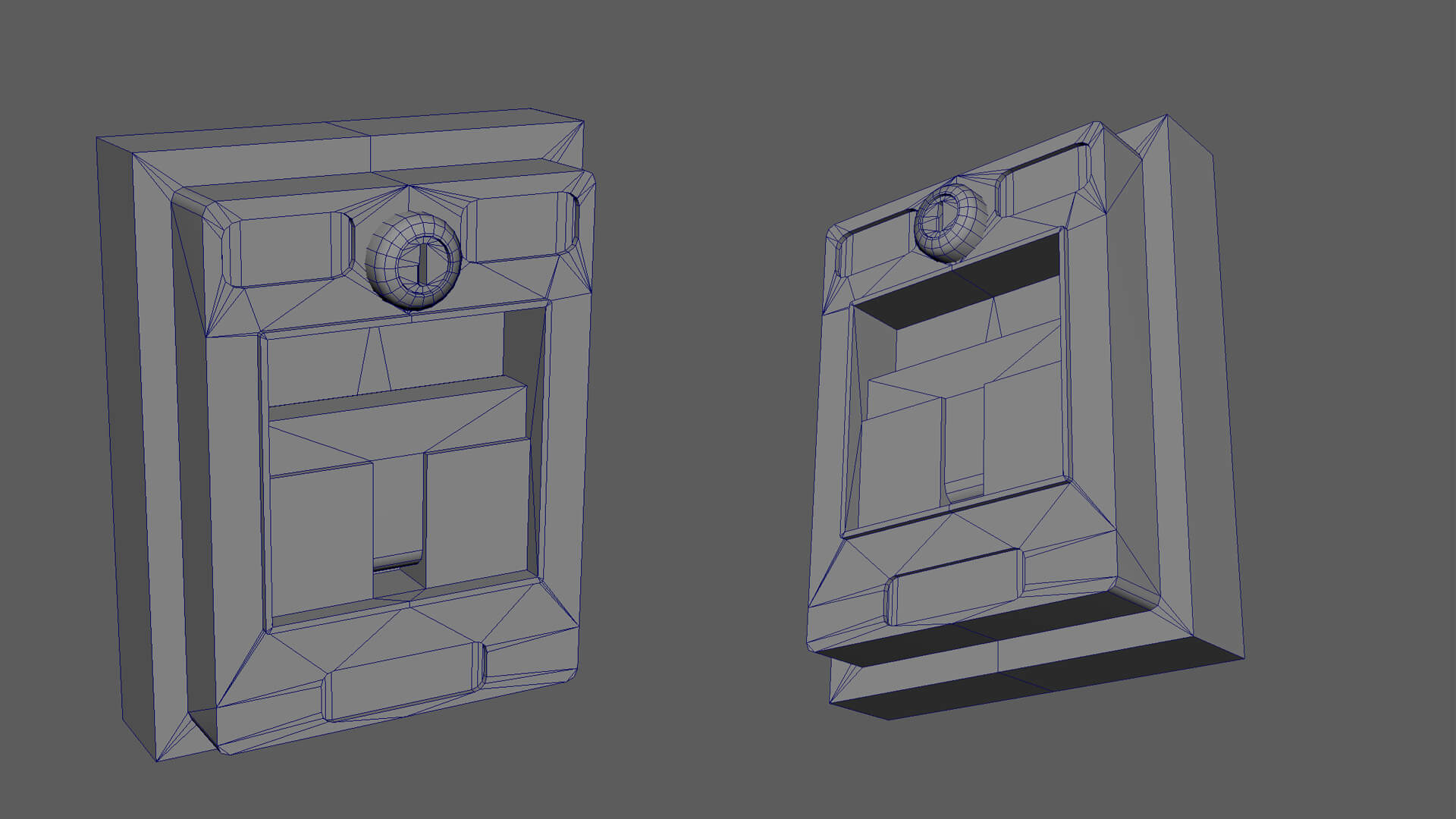 Fire Alarm Button - 3D Model by MightyAlexOne