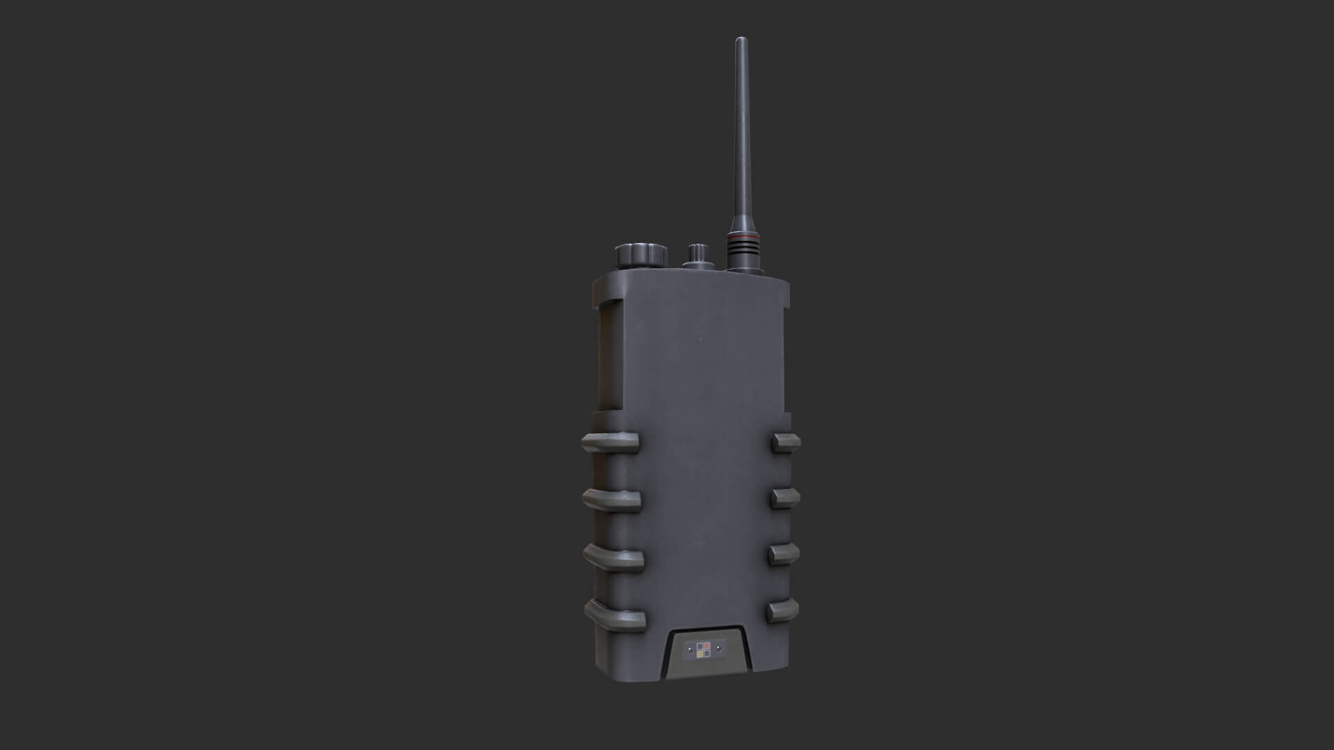 Handheld Radio - 3D Model by MightyAlexOne