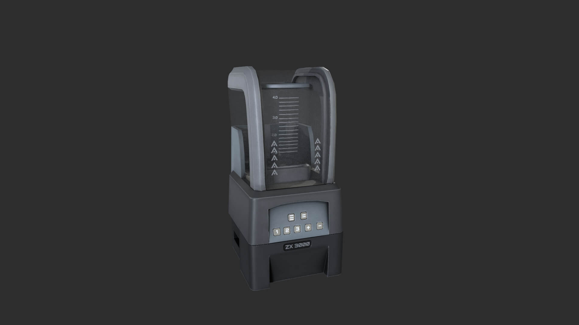 Kitchen Blender - 3D Model by MightyAlexOne