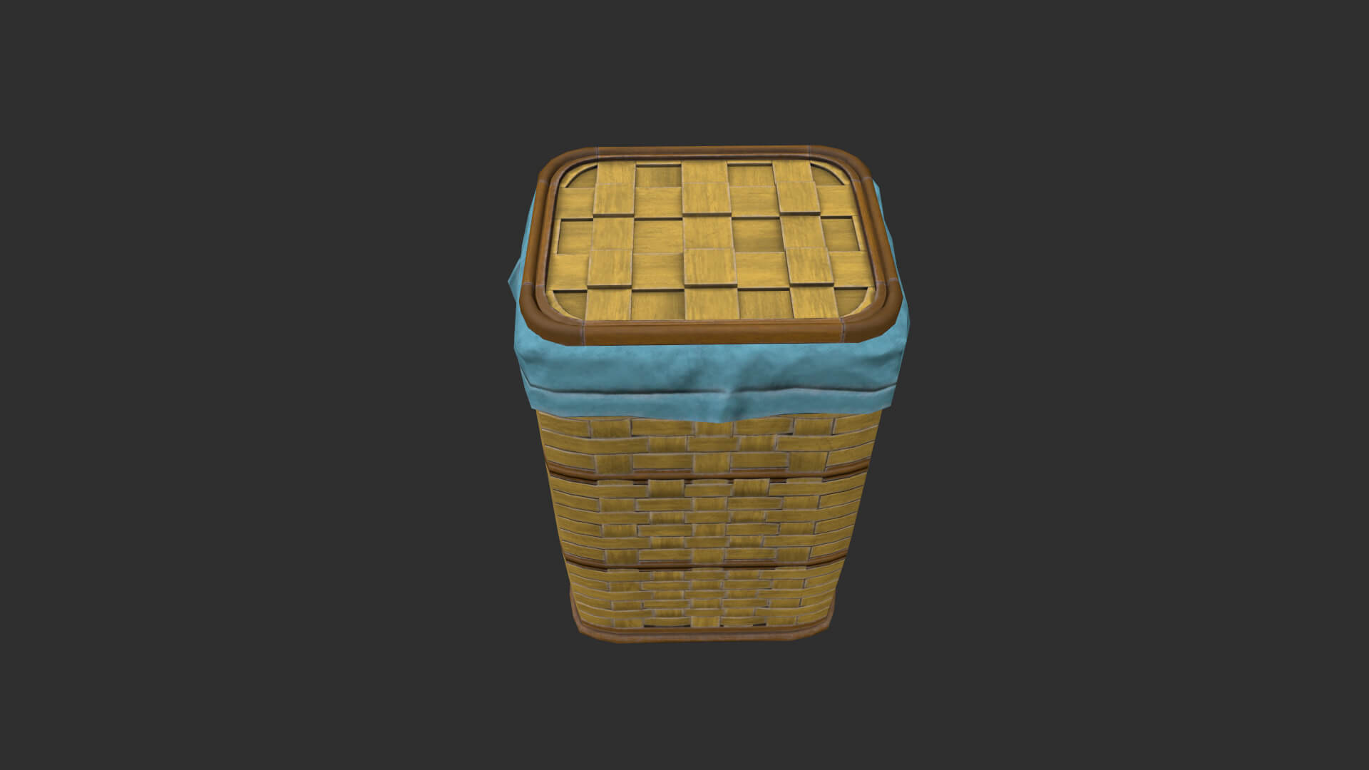 Laundry Basket - 3D Model by MightyAlexOne