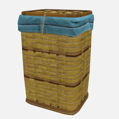 Laundry Basket - 3D Model by MightyAlexOne