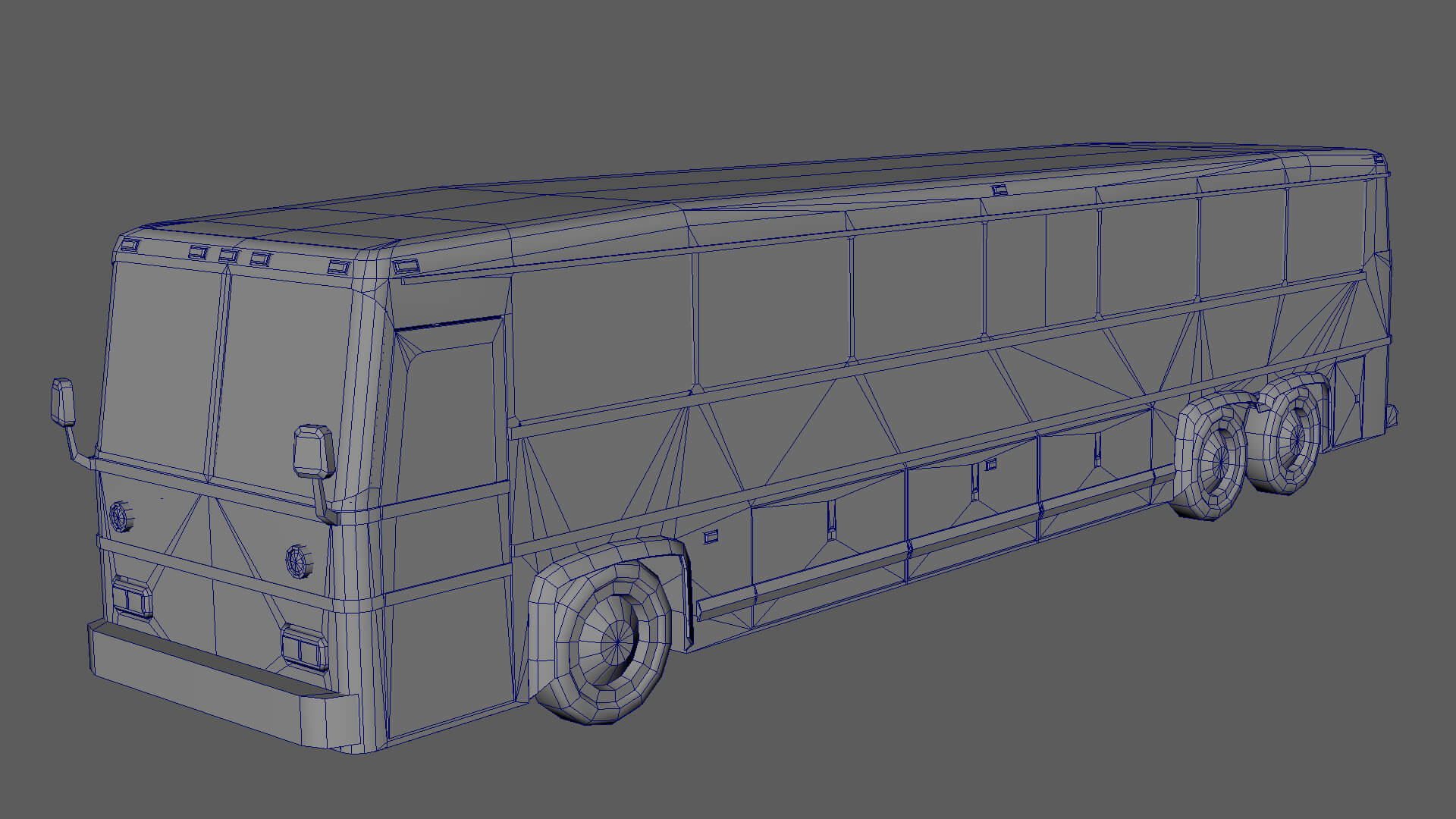 Mci MC10 Autobus - 3D Model by MightyAlexOne
