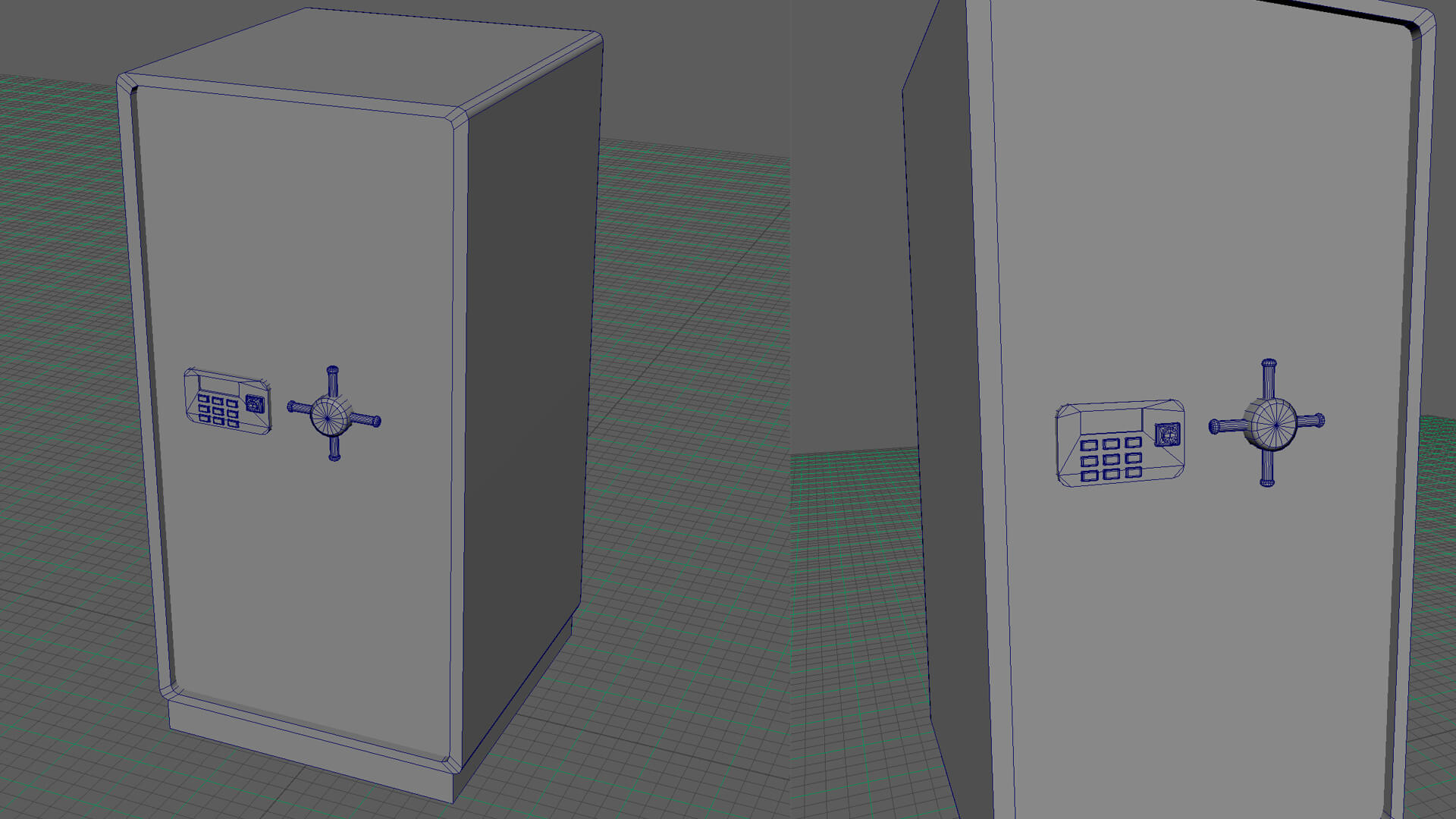 Metal Safe Model by MightyAlexOne