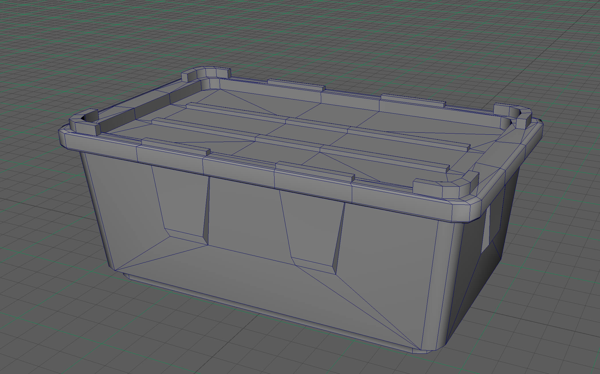 Plastic Case - 3D Model by MightyAlexOne