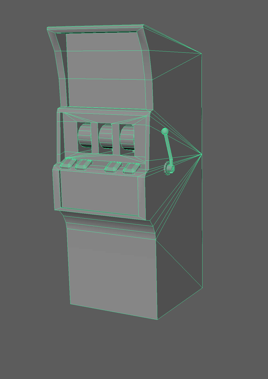 Slot Machine - 3D Model by MightyAlexOne