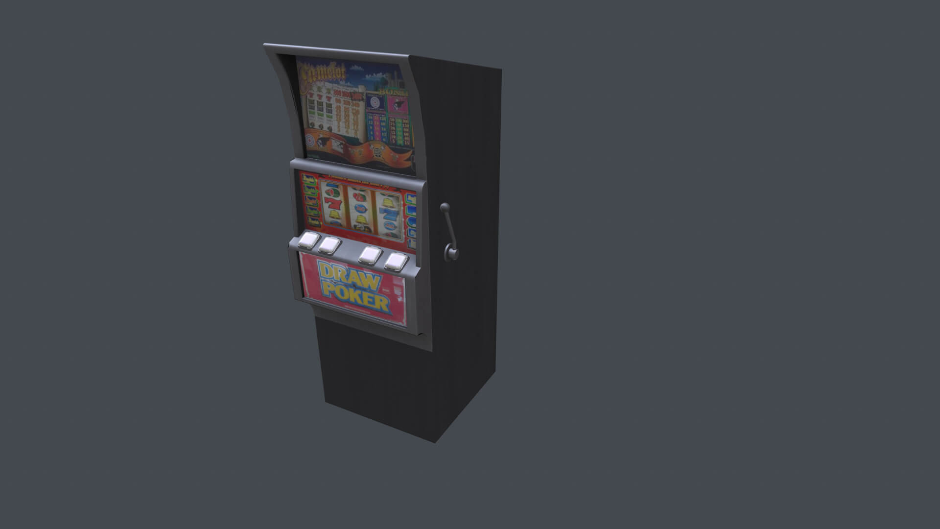 Slot Machine - 3D Model by MightyAlexOne