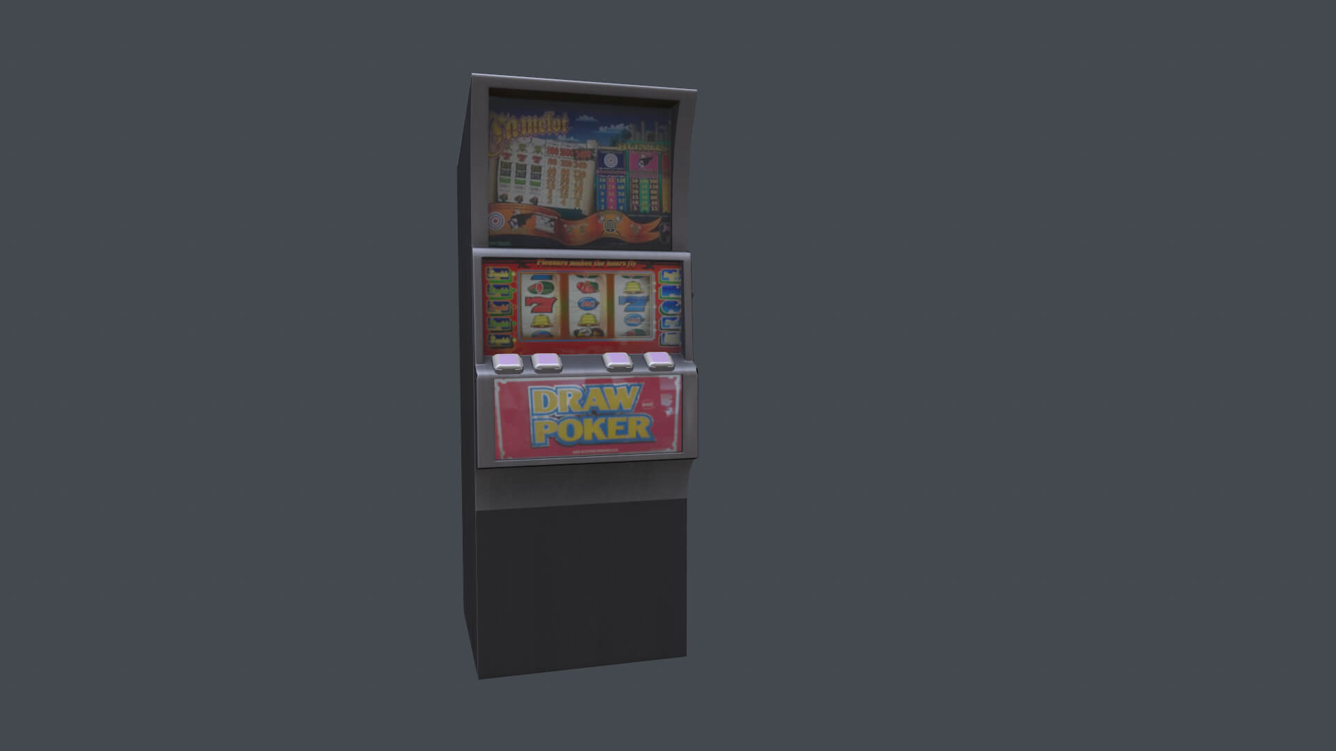 Slot Machine - 3D Model by MightyAlexOne