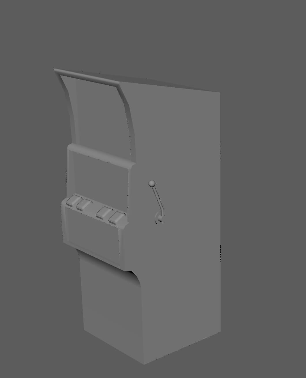 Slot Machine - 3D Model by MightyAlexOne