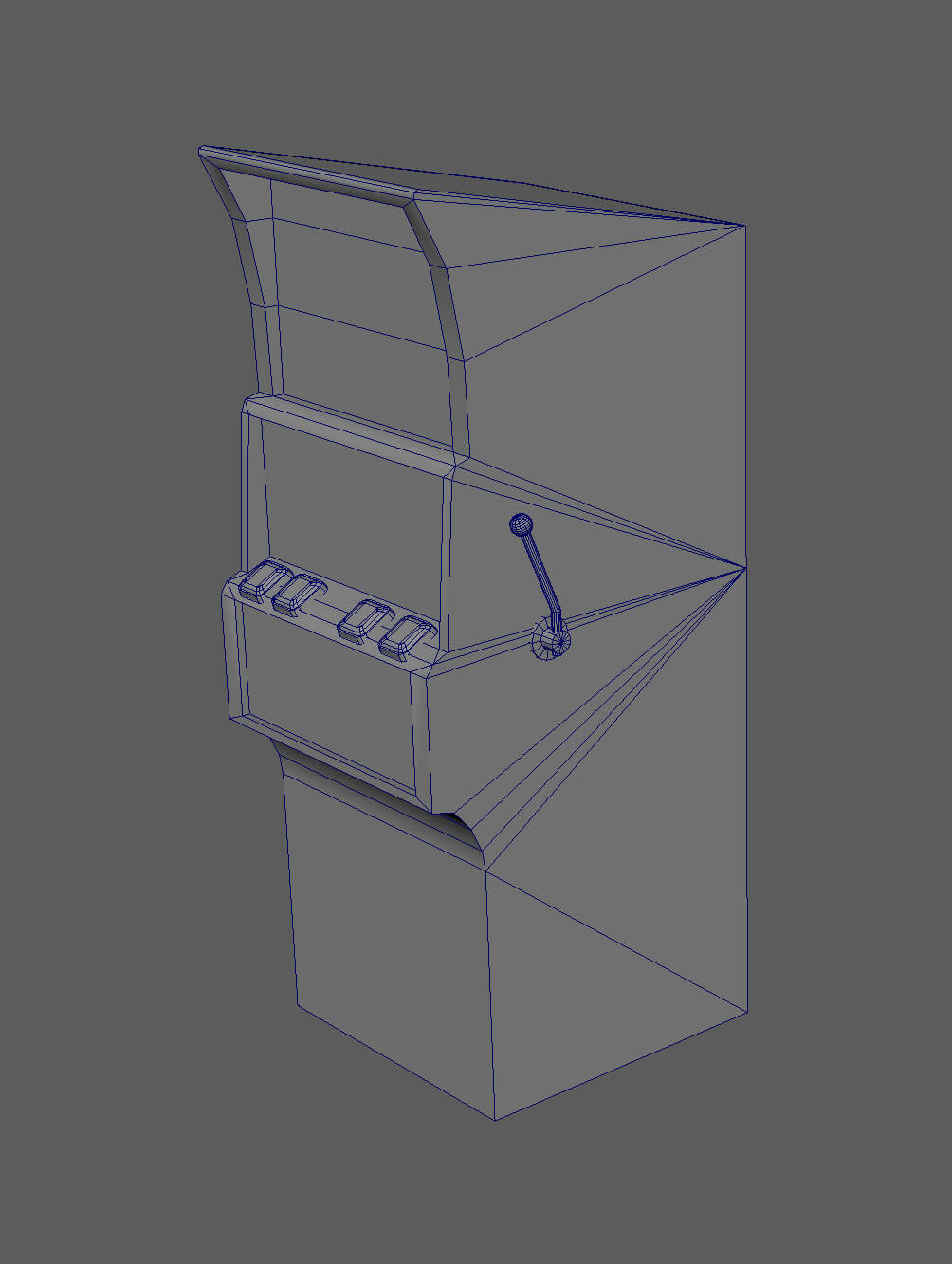 Slot Machine - 3D Model by MightyAlexOne