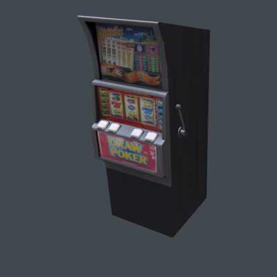 Slot Machine - 3D Model by MightyAlexOne