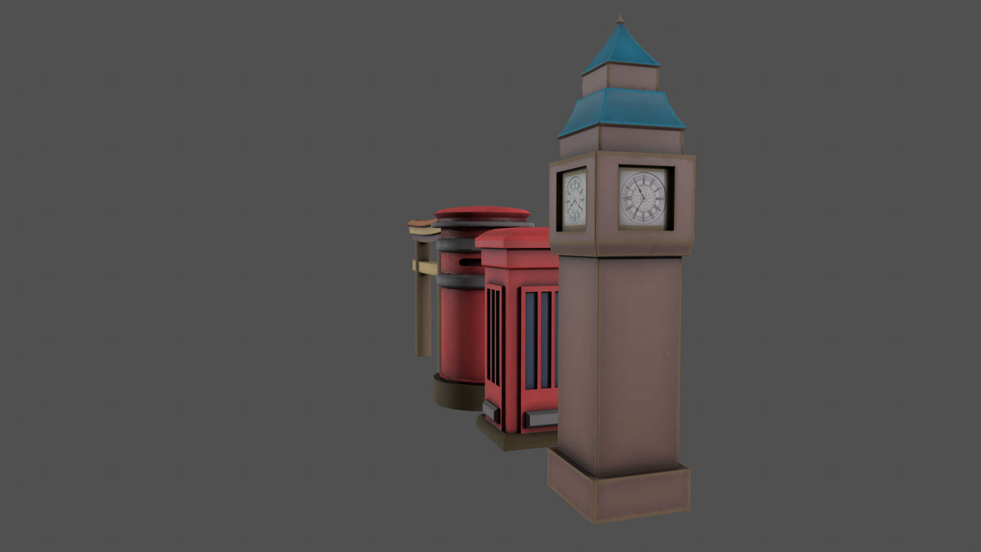 Small Souvenirs - 3D Model by MightyAlexOne
