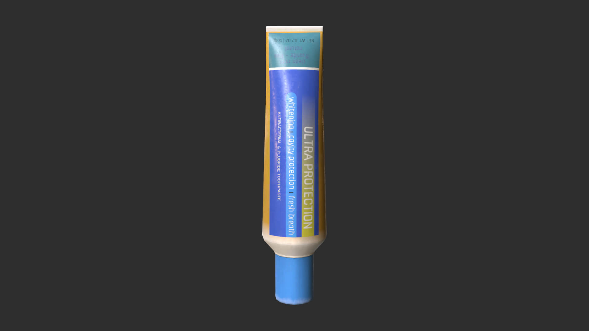 Toothpaste Tube - 3D Model by MightyAlexOne