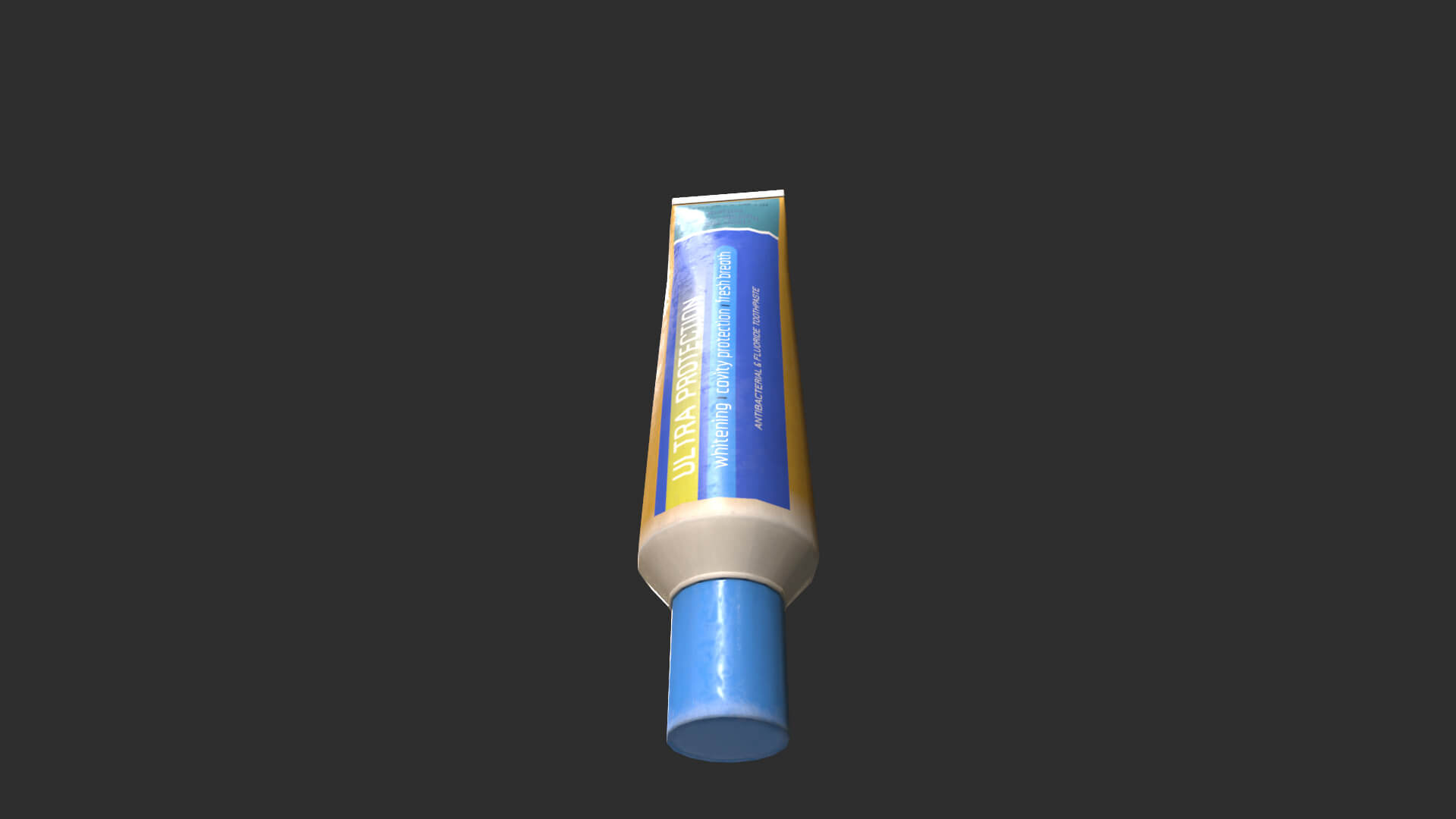 Toothpaste Tube - 3D Model by MightyAlexOne