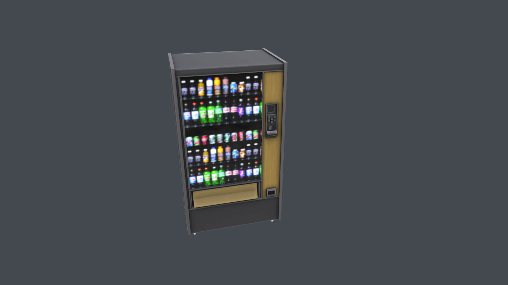 Vending Machine - 3D Model by MightyAlexOne