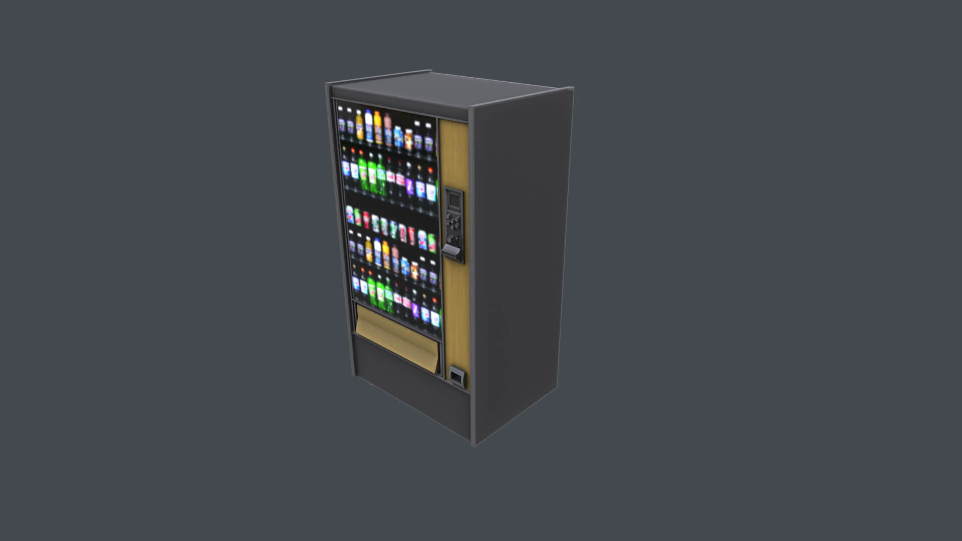 Vending Machine - 3D Model by MightyAlexOne