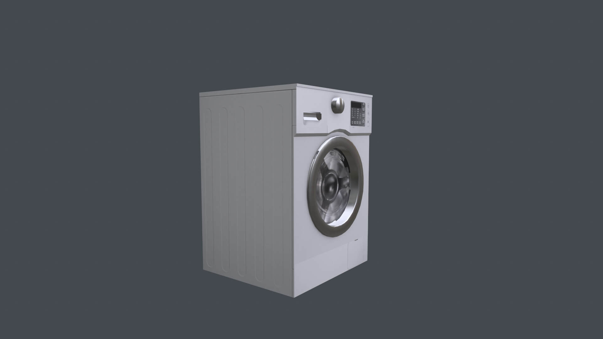 Washing Machine - 3D Model by MightyAlexOne