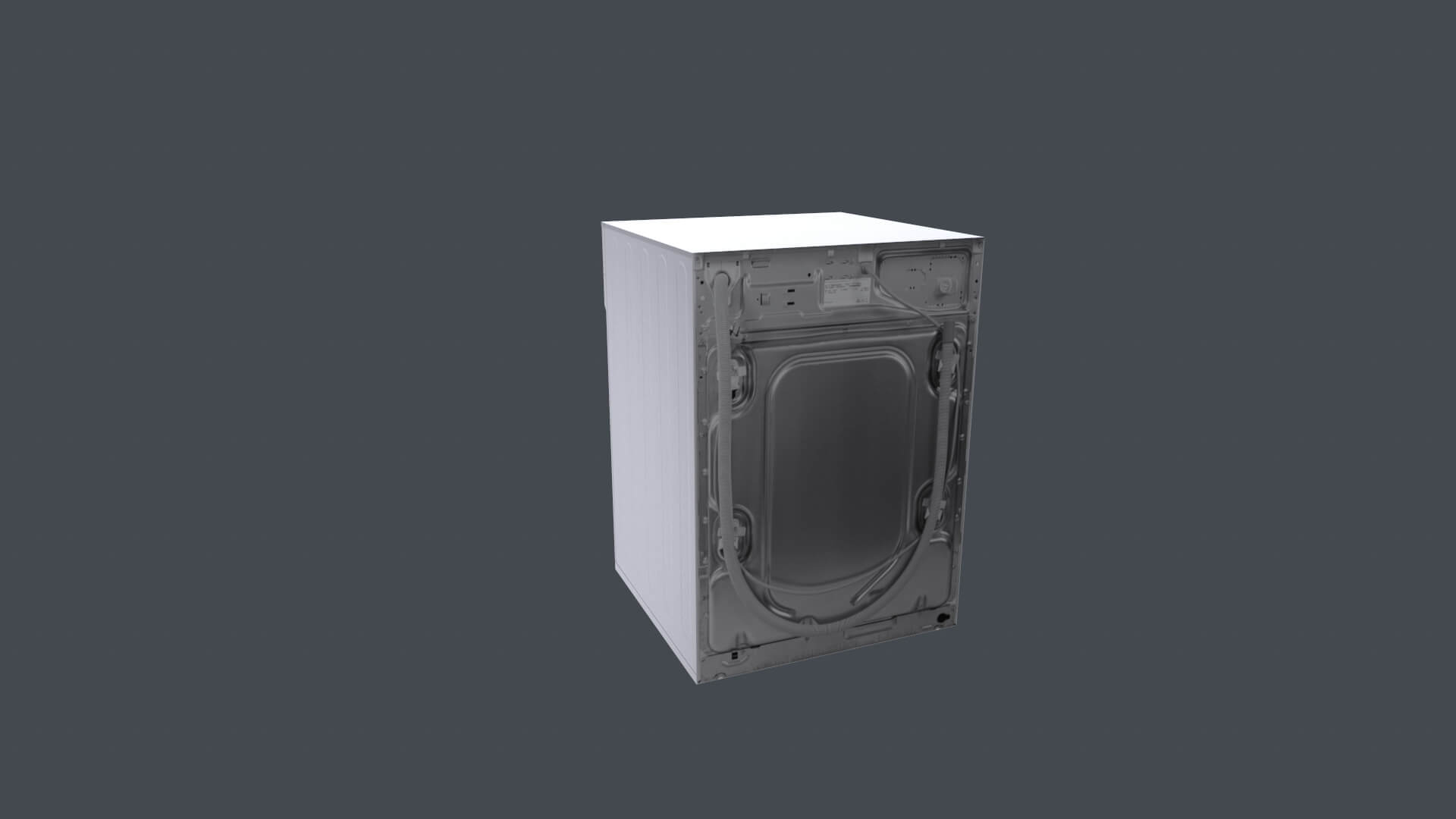 Washing Machine - 3D Model by MightyAlexOne