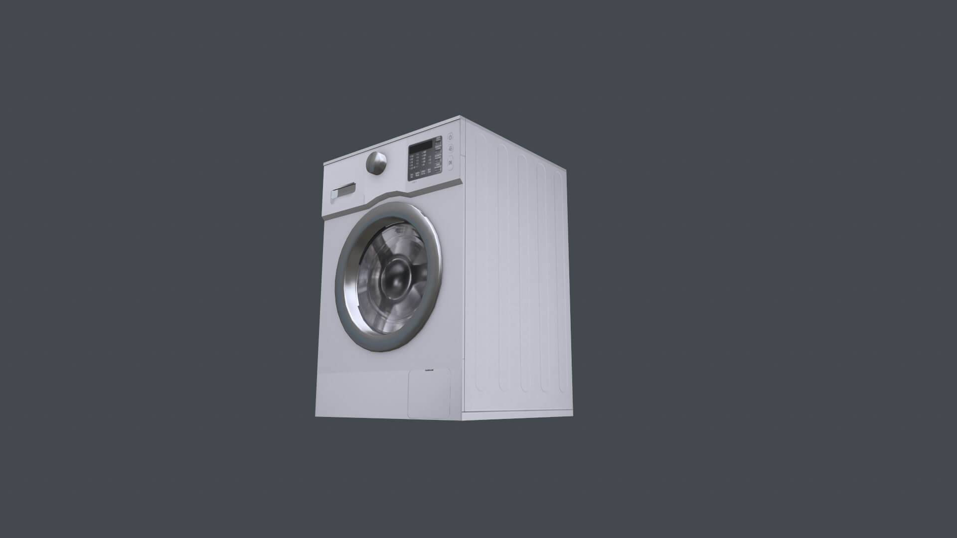 Washing Machine - 3D Model by MightyAlexOne