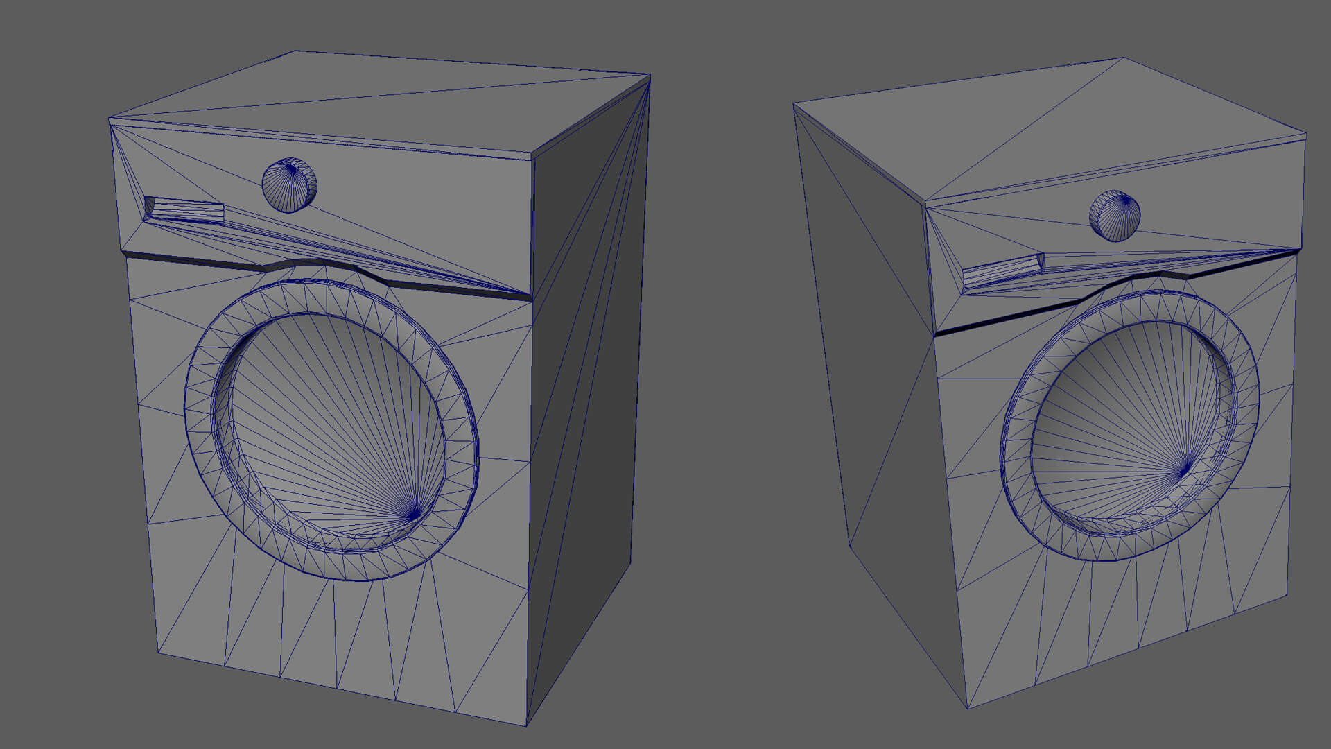 Washing Machine - 3D Model by MightyAlexOne