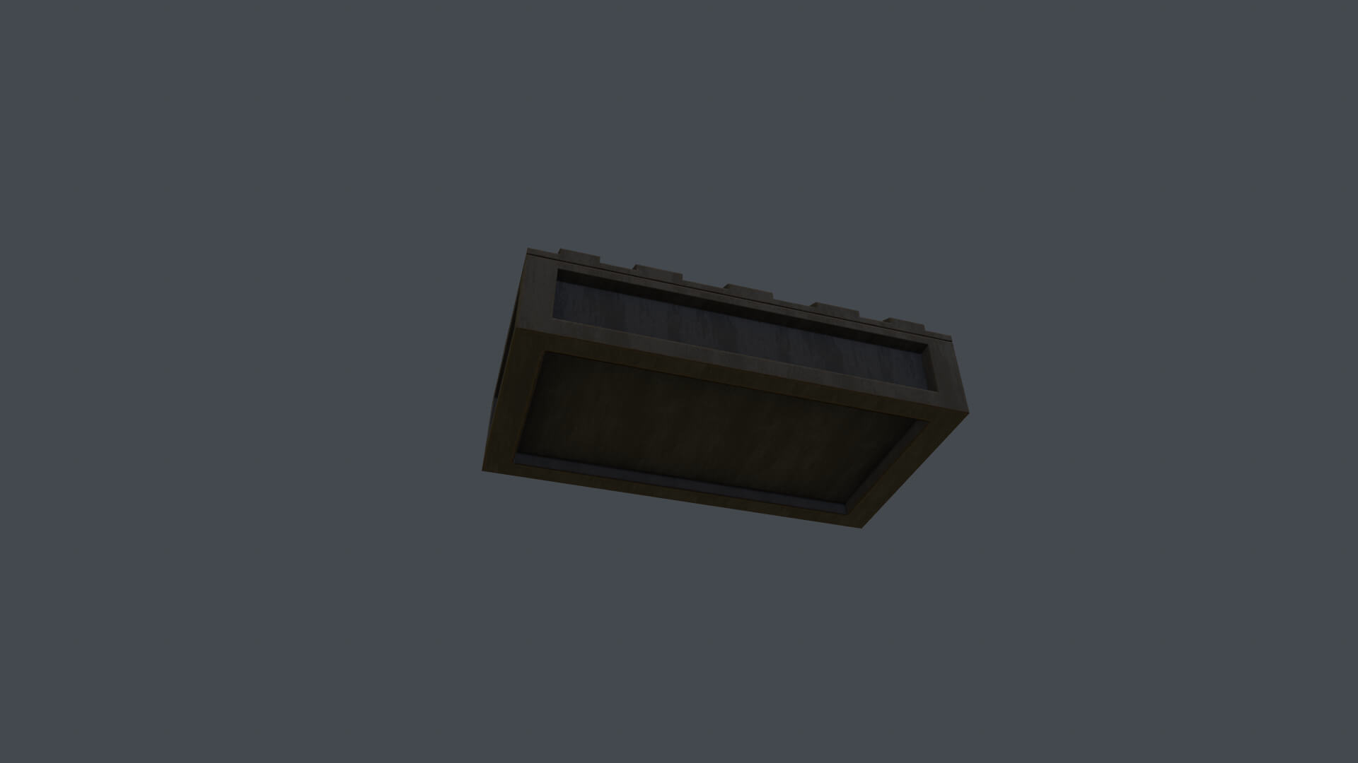 Wooden Crate - 3D Model by MightyAlexOne