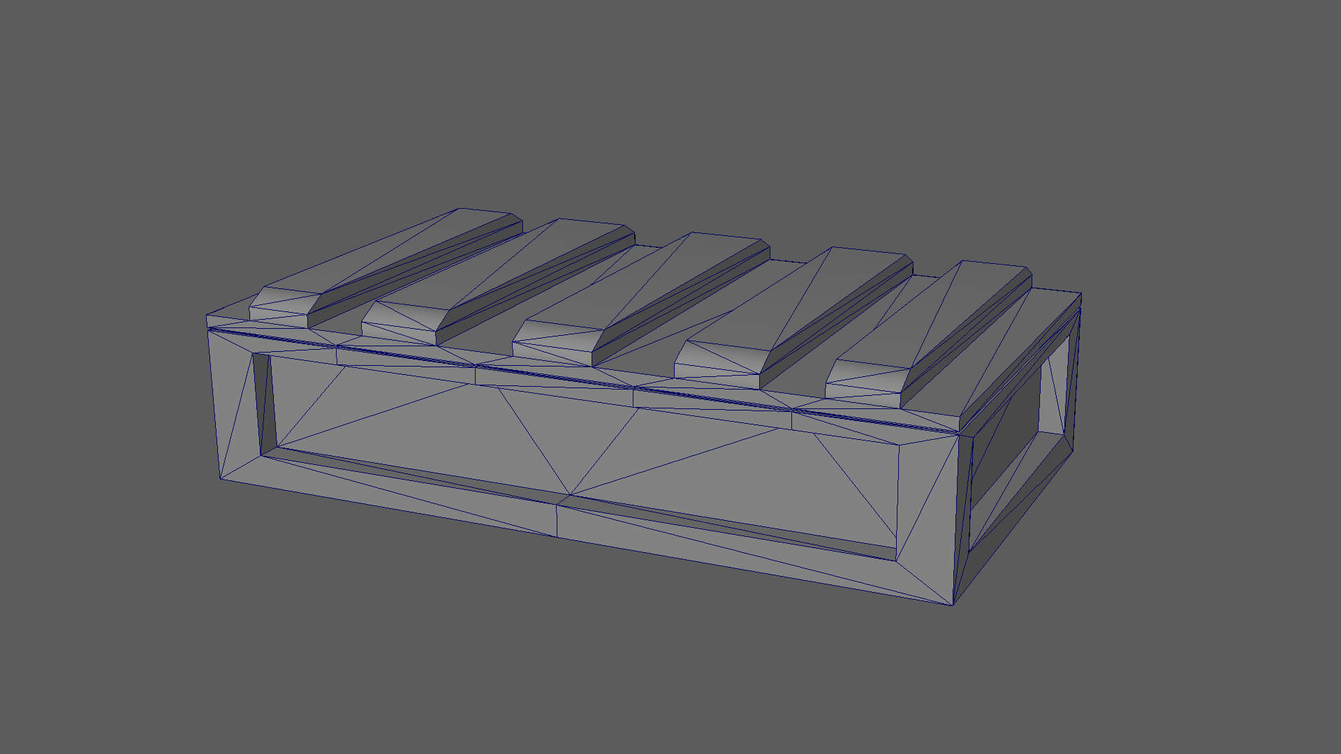 Wooden Crate - 3D Model by MightyAlexOne