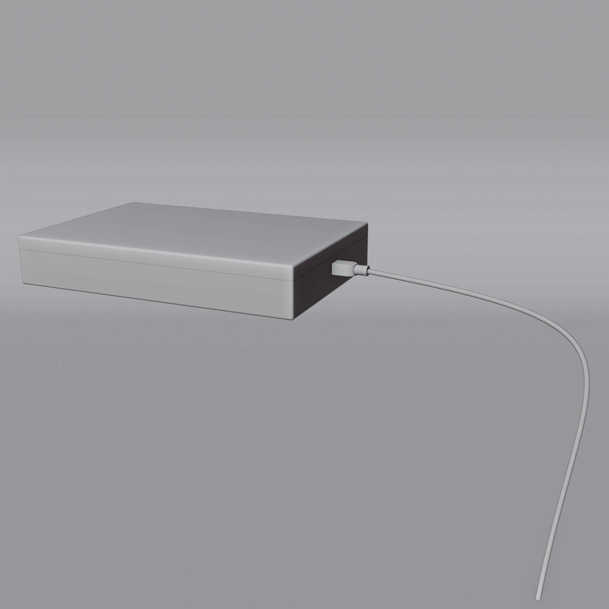 External Hard Disk Drive - 3D Model by MihaiZaharia