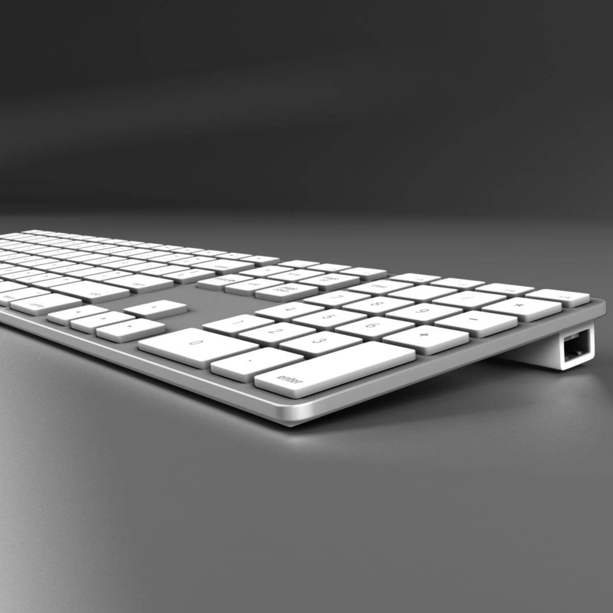 Apple Keyboard - 3D Model by mikebibby