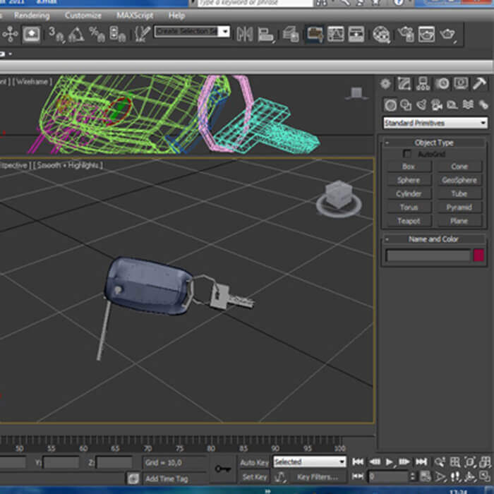 Car Keys - 3D Model by mikebibby