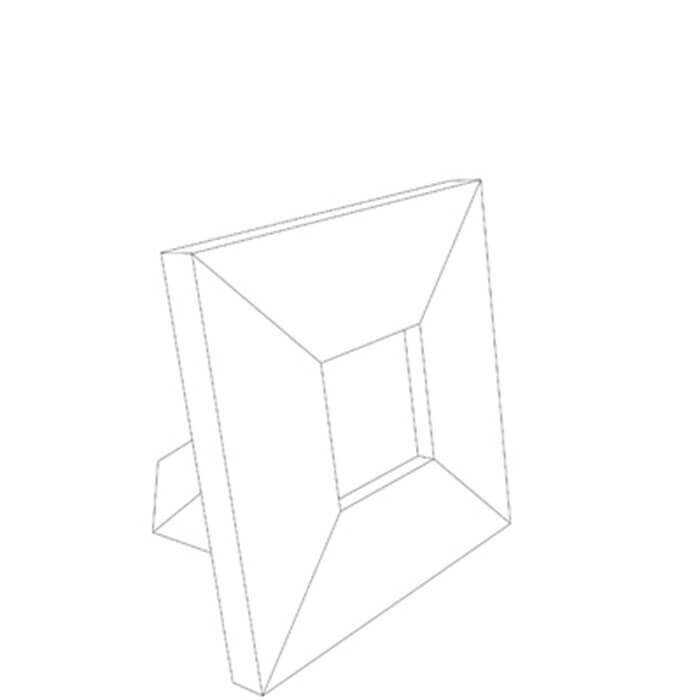 Decorative Picture Frame - 3D Model by mikebibby