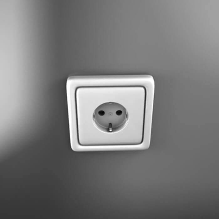 Electrical Outlet - 3D Model by mikebibby