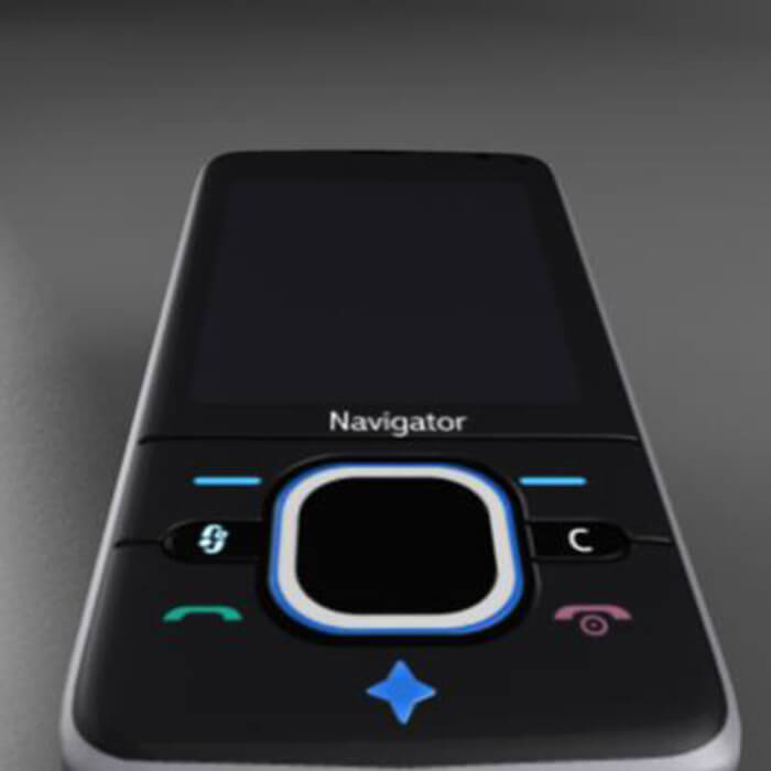 Nokia Navigator Cell Phone - 3D Model by mikebibby