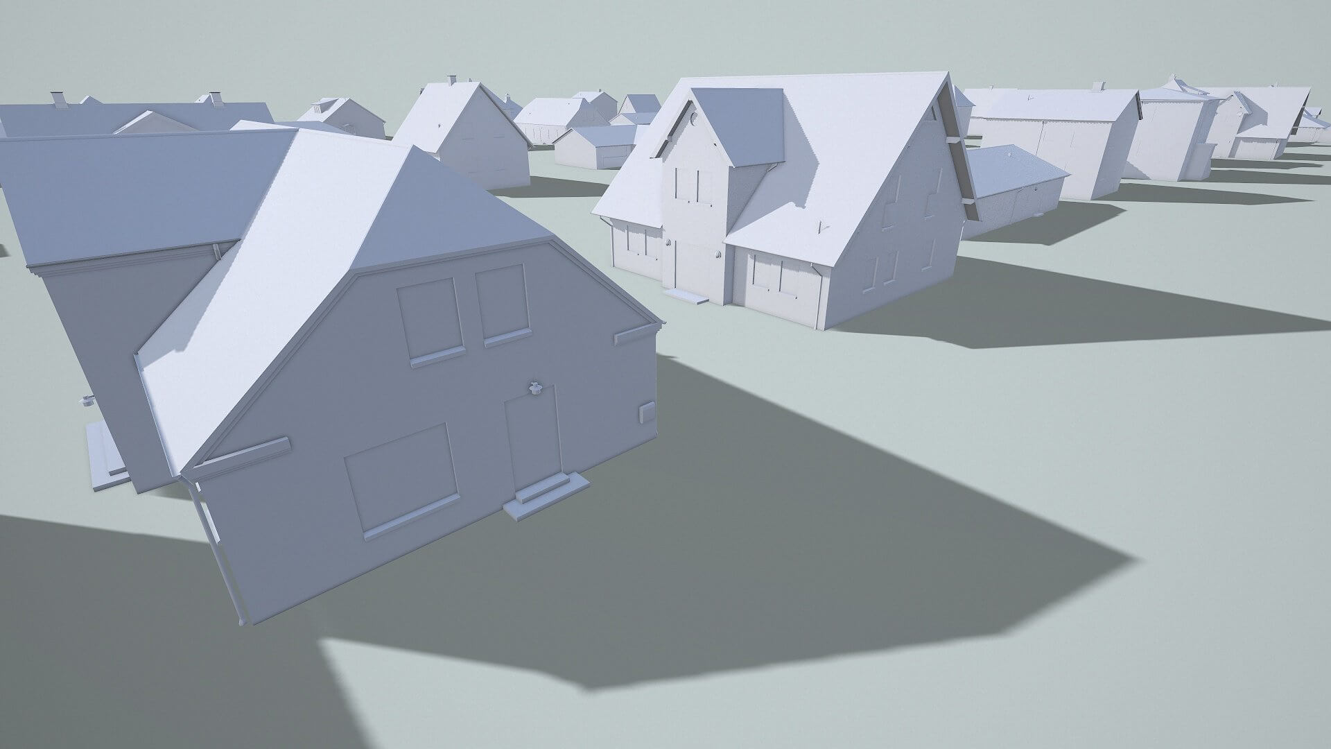 70-Cottages for Your Game 3D Model by Mikserart