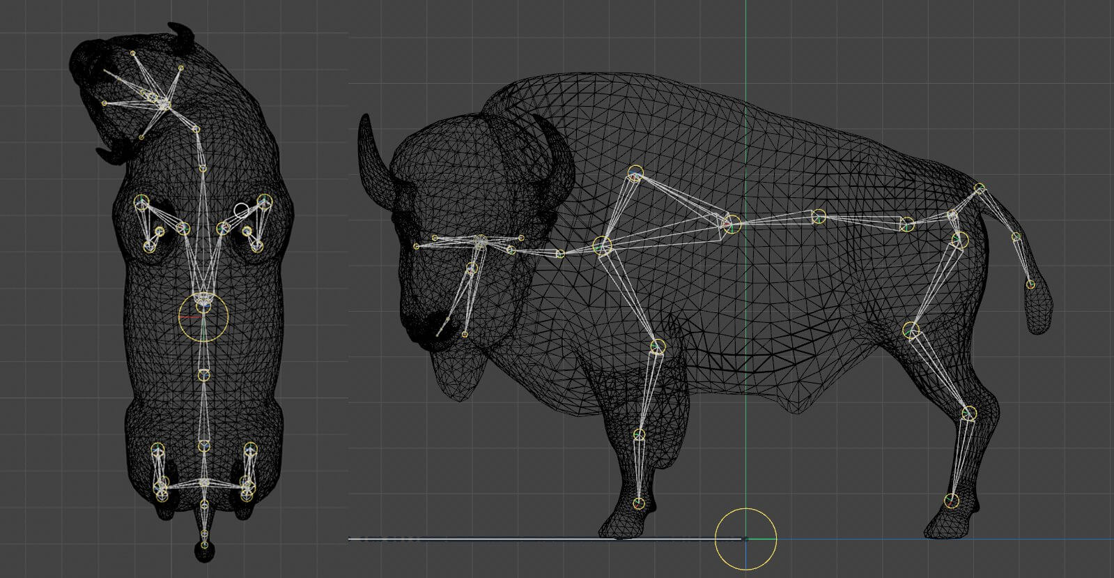 American Steppe Bison - 3D Model by Mikserart